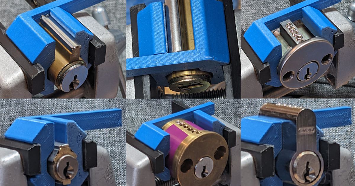 Marson's Universal Lock Holder by Marson | Download free STL model ...