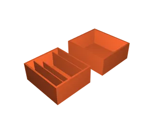 Organizer box with lid by Pepper's 3D Printing | Download free STL ...