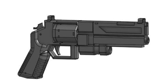 Helldivers p4 senator revolver prop par ReProps | Téléchargez ...