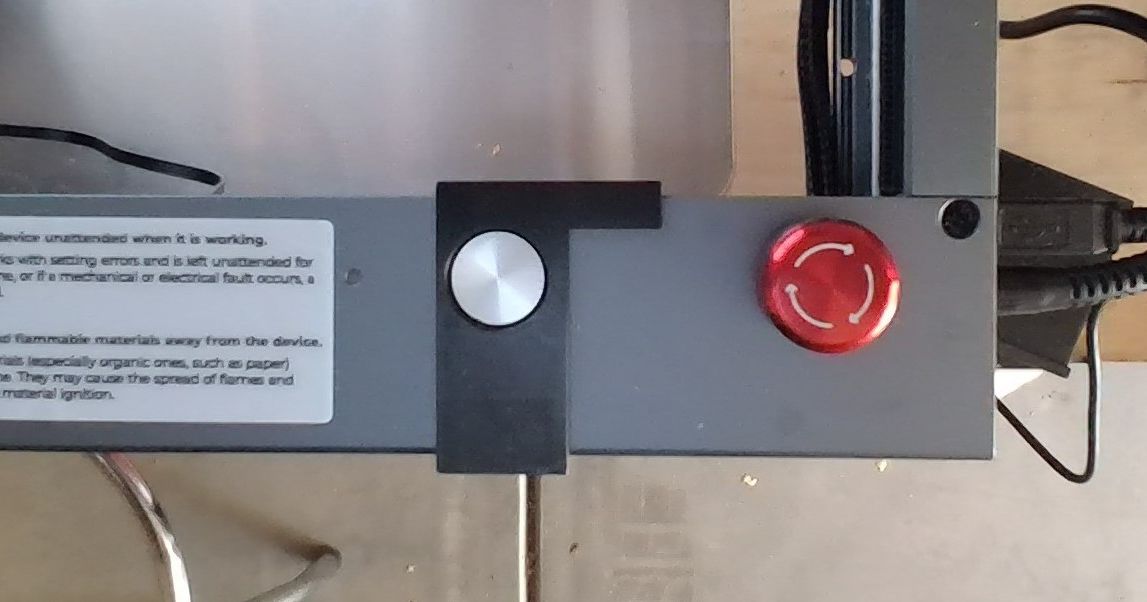 Xtool D1 Pro 20W V2 Laser Button Guard by bak2sj | Download free STL ...