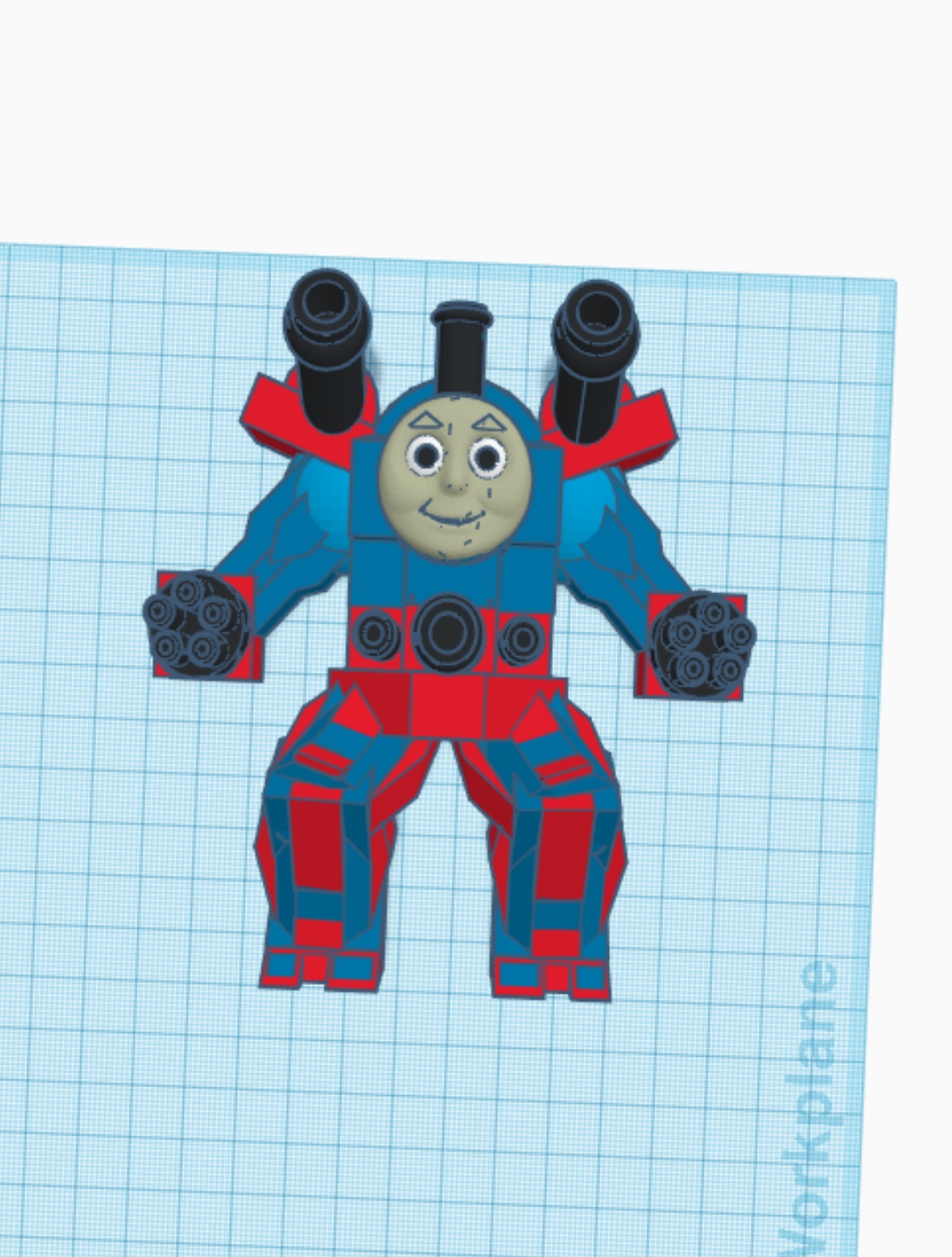 Thomas the Mechanized Artillery by CHickman | Download free STL model ...