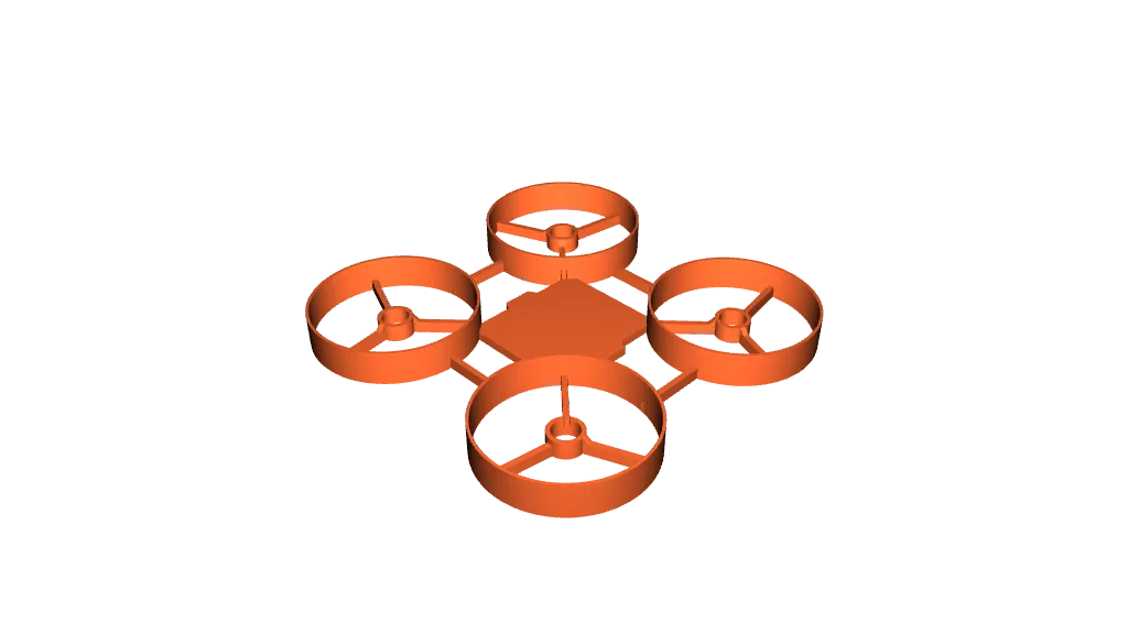 Brushed Drone Frame by Narrow | Download free STL model | Printables.com