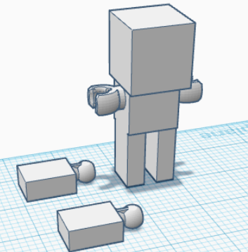 Minecraft figure by brightideas99 | Download free STL model ...