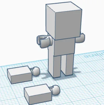 Minecraft figure by brightideas99 | Download free STL model ...