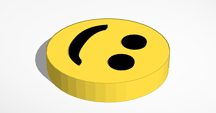 Medium Smile Emoji by Sebastian Mariani | Download free STL model ...