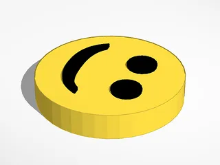 Medium Smile Emoji by Sebastian Mariani | Download free STL model ...
