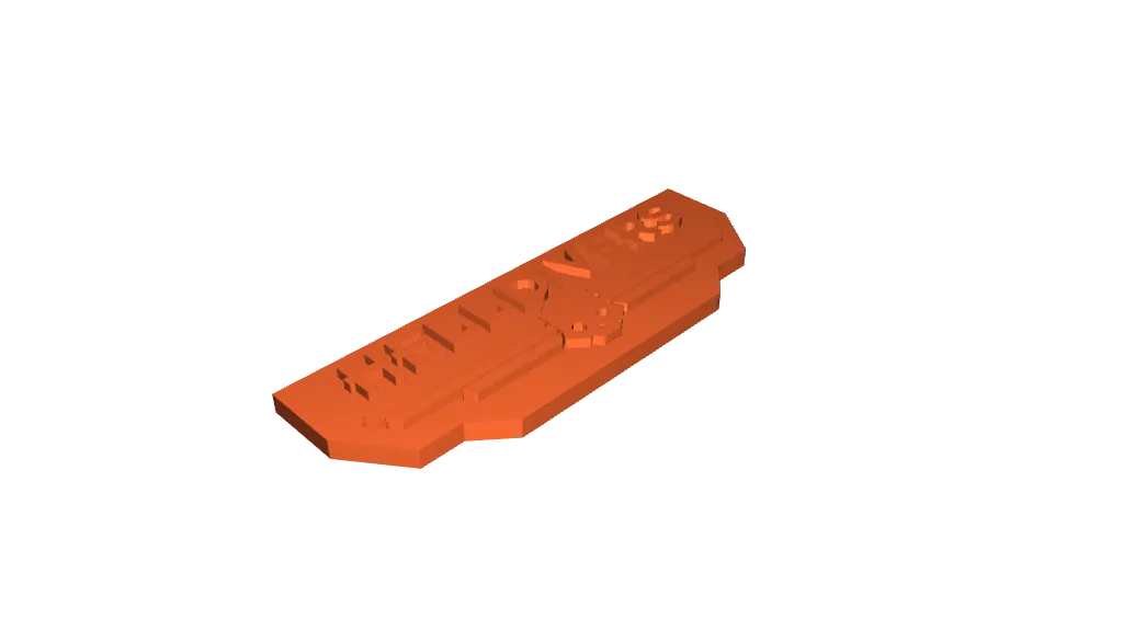 2.5D Helldivers Logo Plate (parametric) by mosselini1 | Download free ...