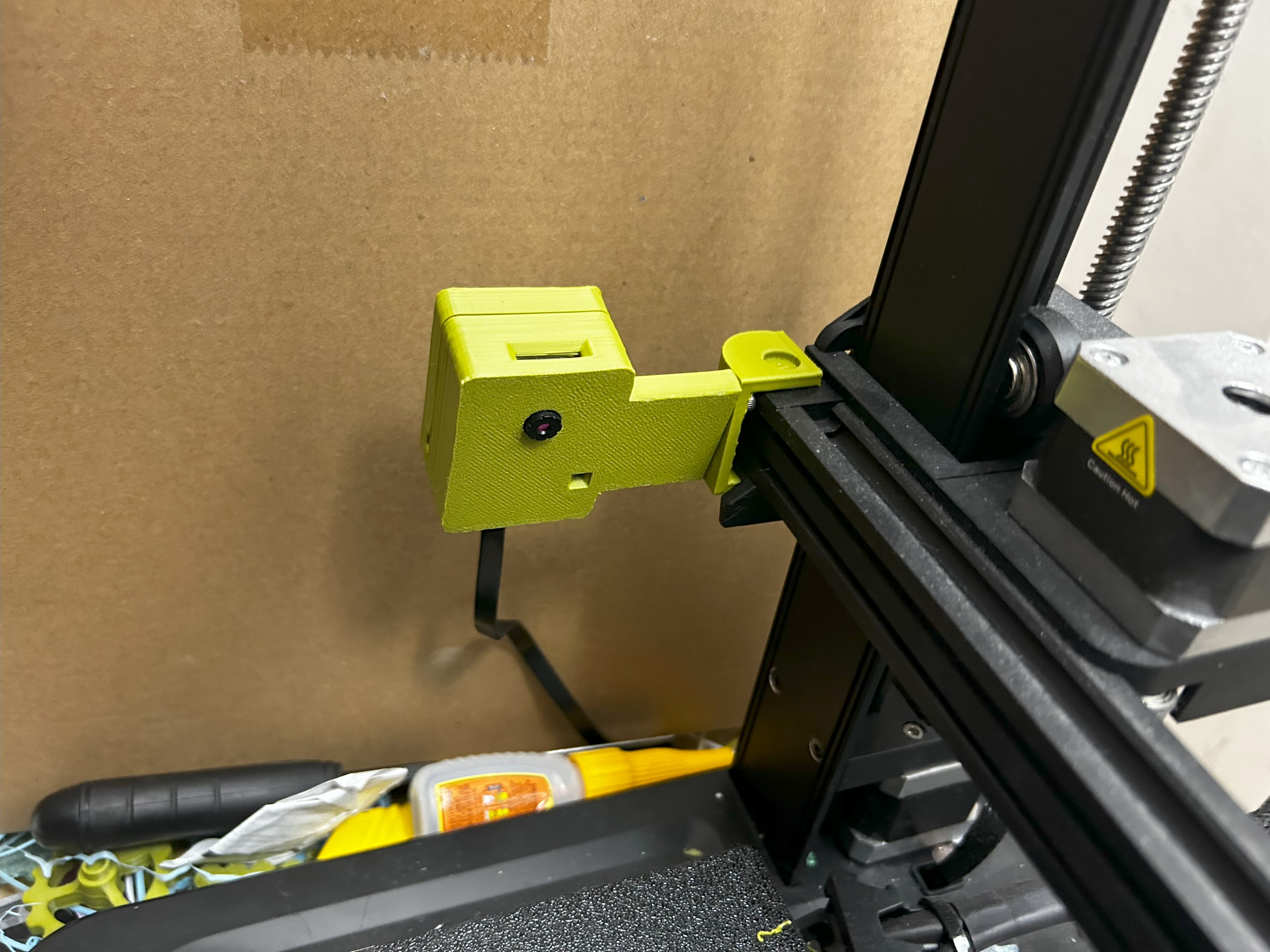 Inverted Ender3 V3 SE ESP32 Camera Mount by Jonathan Gahan | Download ...