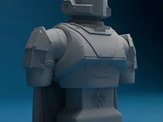 Helldivers 2-Fanart bust by 3DGua | Download free STL model ...