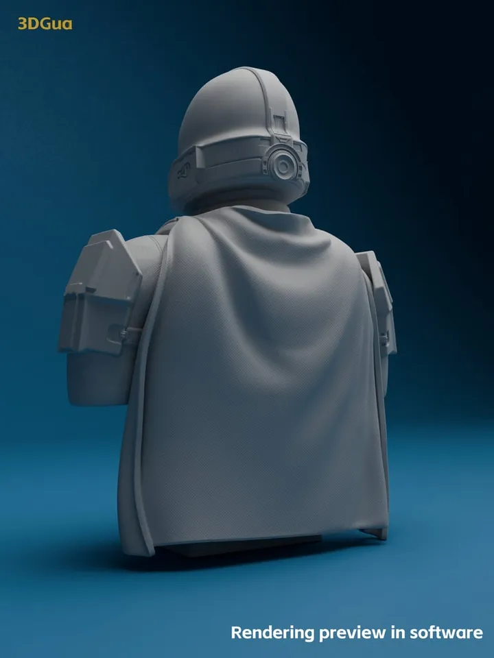 Helldivers 2-Fanart bust by 3DGua | Download free STL model ...