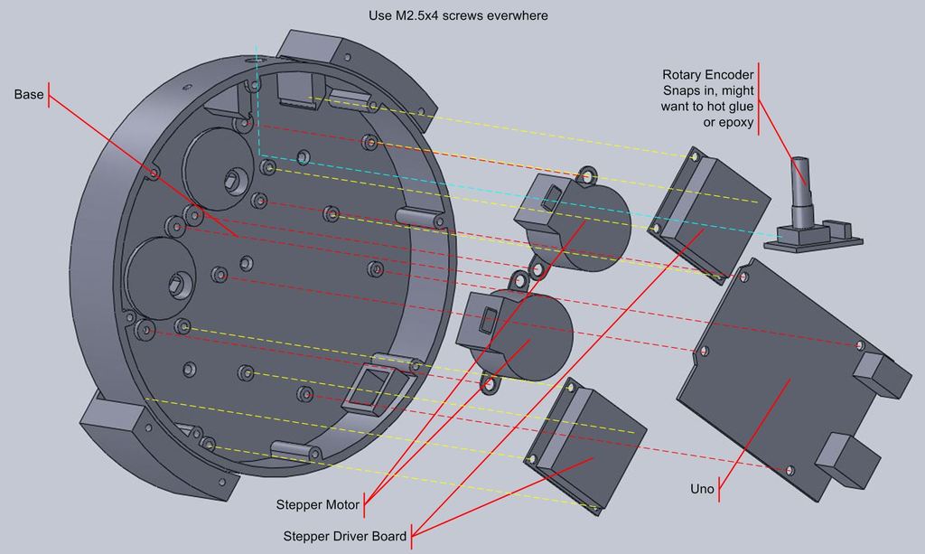 Triaxial Motorized by mcmaven | Download free STL model | Printables.com
