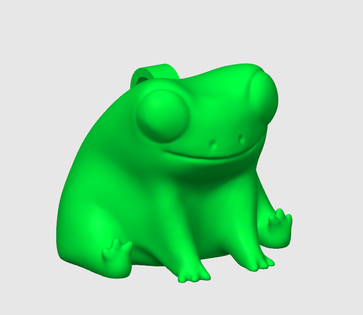 Fred the Frog Keychain by pratiklokesh5 | Download free STL model ...