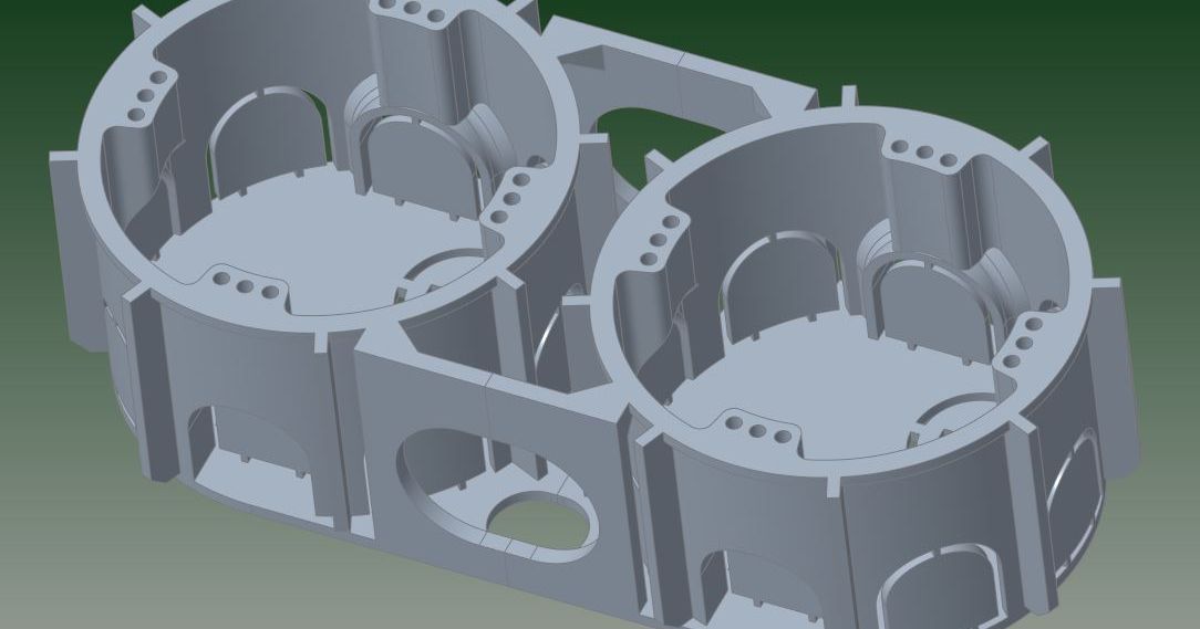 Concealed installation double box by jawarmaniak | Download free STL ...