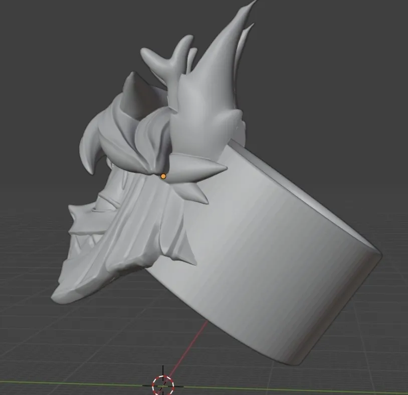 Alastor ring hazbin hotel by drew bombs | Download free STL model ...