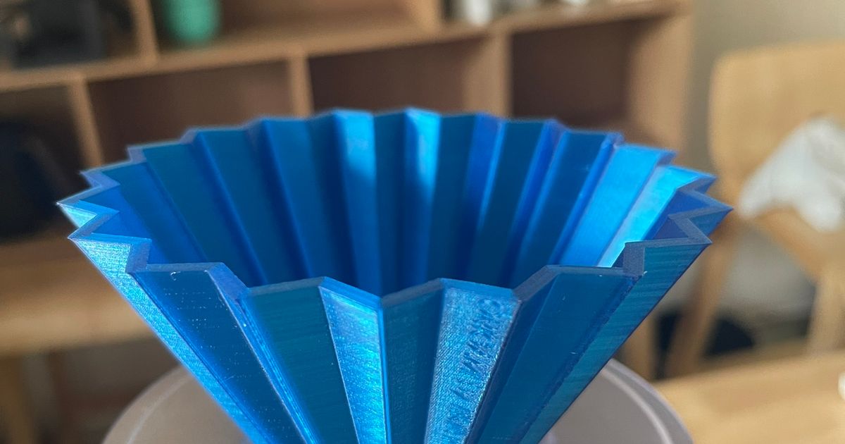 Coffee Funnel Origami by Tilkillah | Download free STL model ...