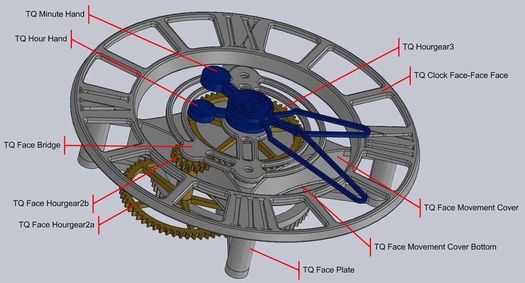 Triaxial Quartz Movement Upgrade by mcmaven | Download free STL model ...