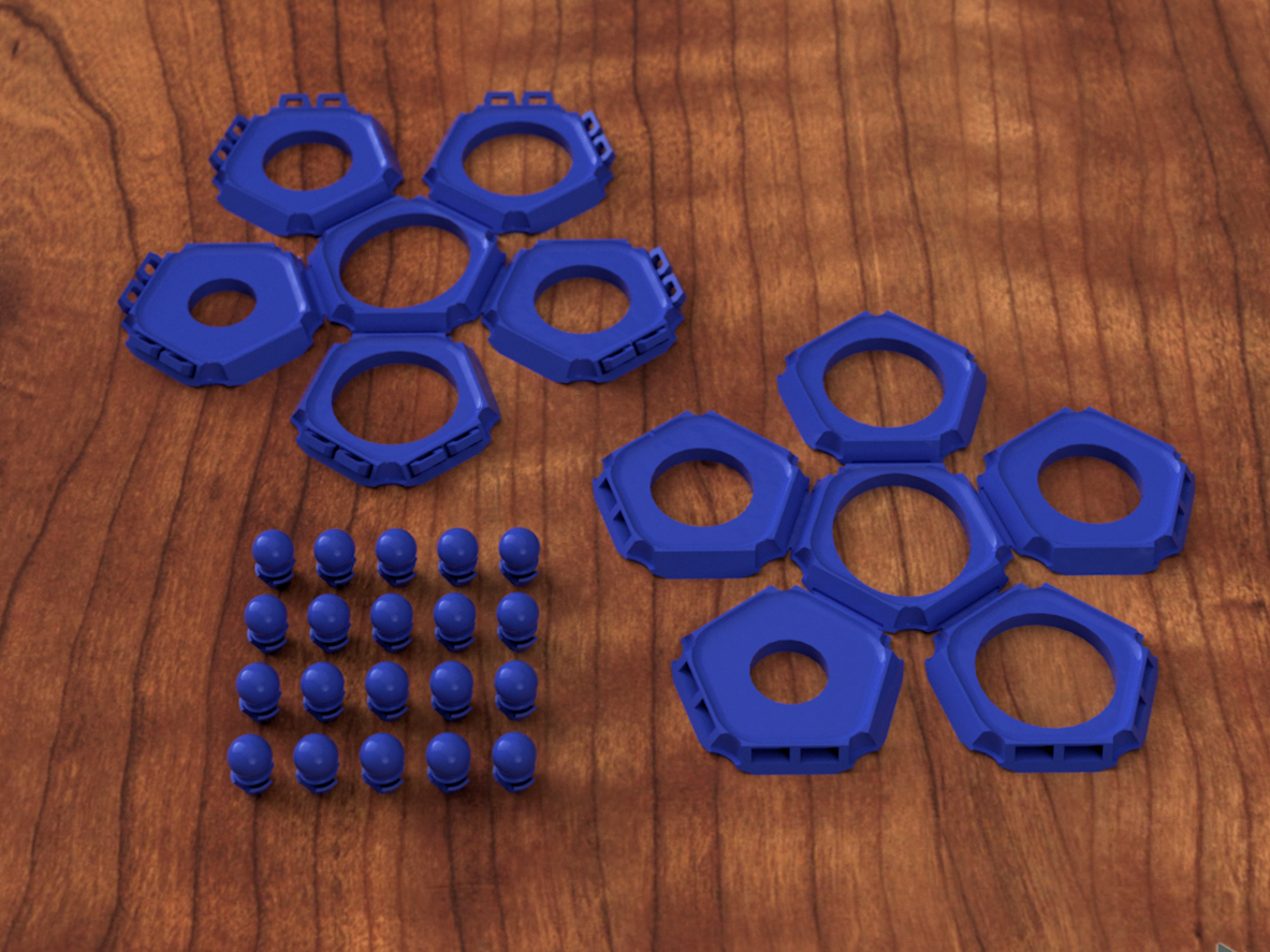 Roman Dodecahedron - Foldable Flat Print by Keenan | Download free STL ...