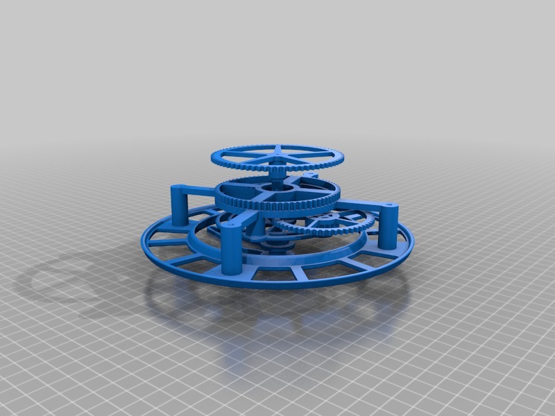Triaxial Tourbillon Clock Make/Mods by mcmaven | Download free STL ...