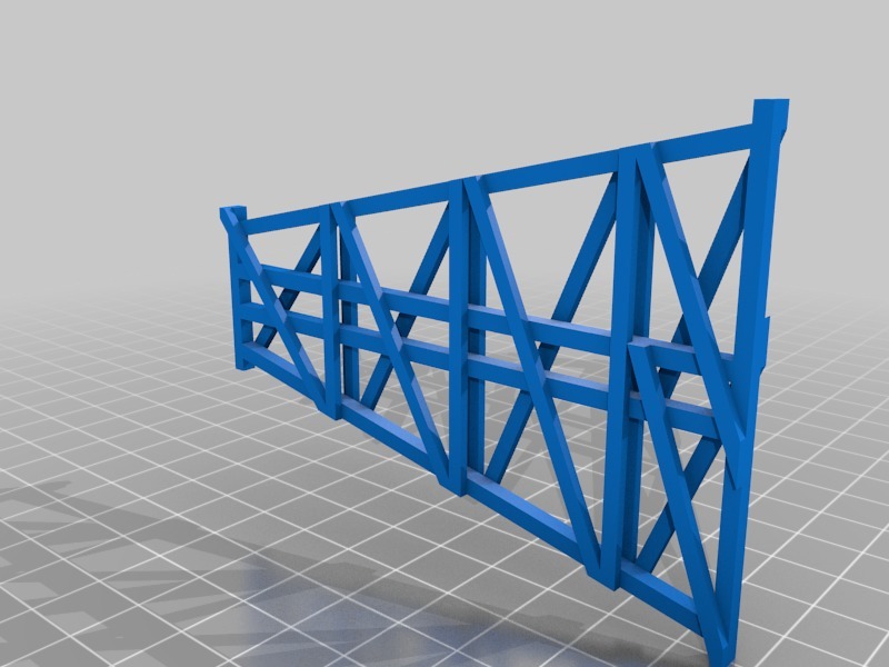N Scale Train Trestle Display by mcmaven | Download free STL model ...