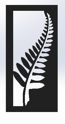 silver fern desing wall art by printtron_maker MakerWorld: Download ...