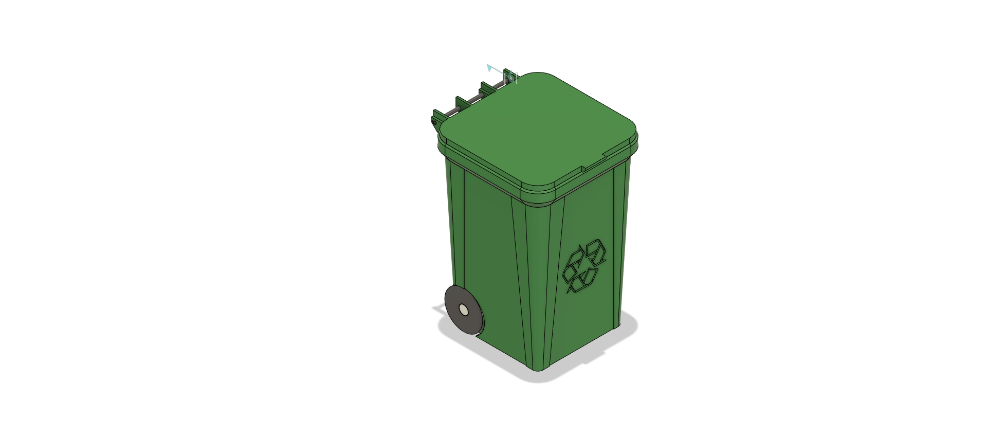 Desk mini Recycle Bin by monrojk | Download free STL model | Printables.com