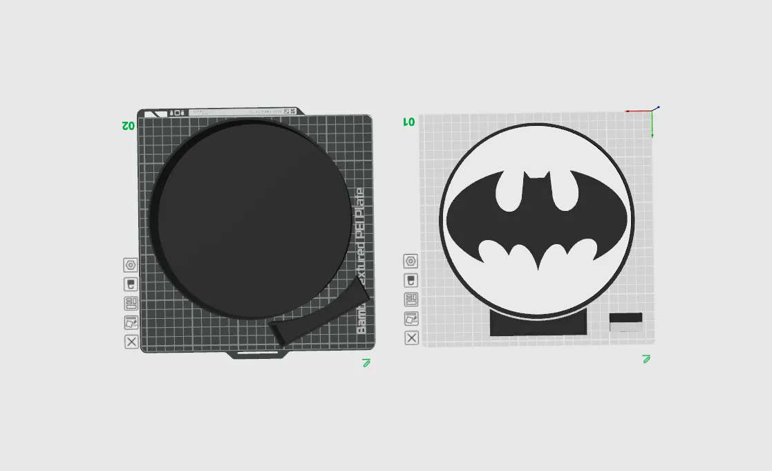 BATMAN LED LAMP LIGHTBOX SIGN by CM_3D_PRINT | Download free STL model ...