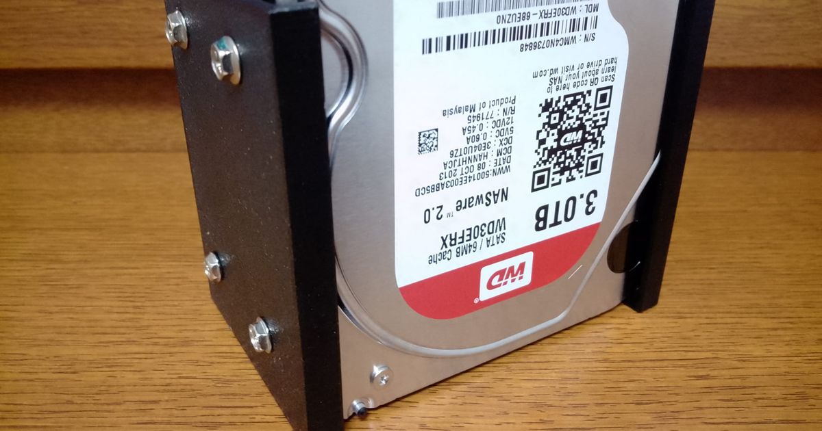 HDD holder - parallel by DeeDee | Download free STL model | Printables.com