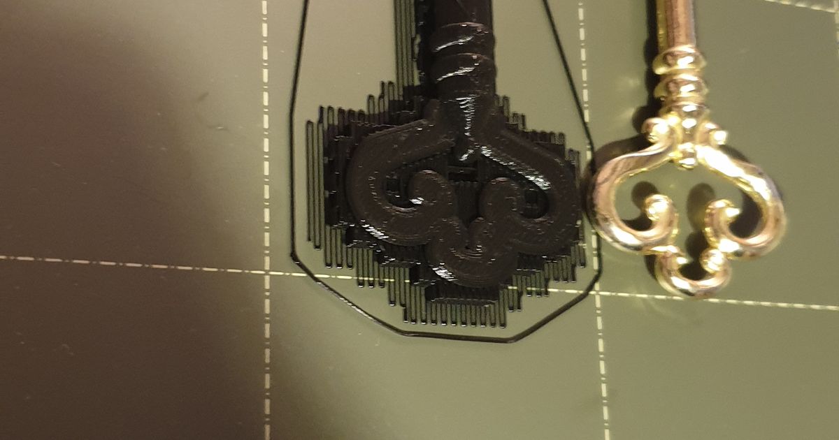 Cabinet key by Aenar | Download free STL model | Printables.com