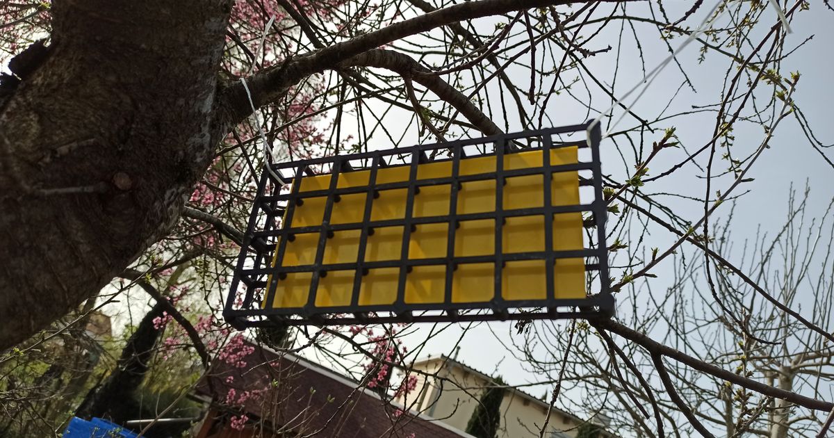 Bird Protection Grid [CUSTOMIZABLE] by Mr Moonshine | Download free STL ...