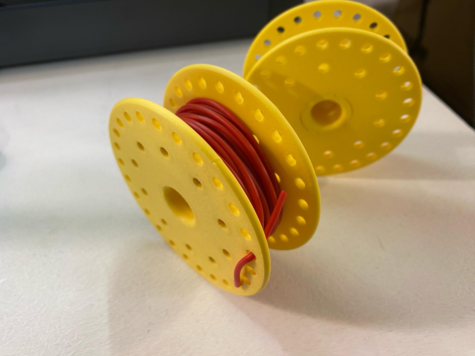 Electric wires mini spool by DavidB. | Download free STL model ...