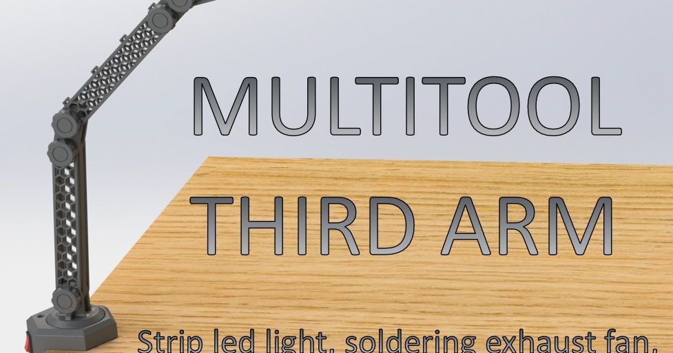 Multitool third arm by LU_technic | Download free STL model ...