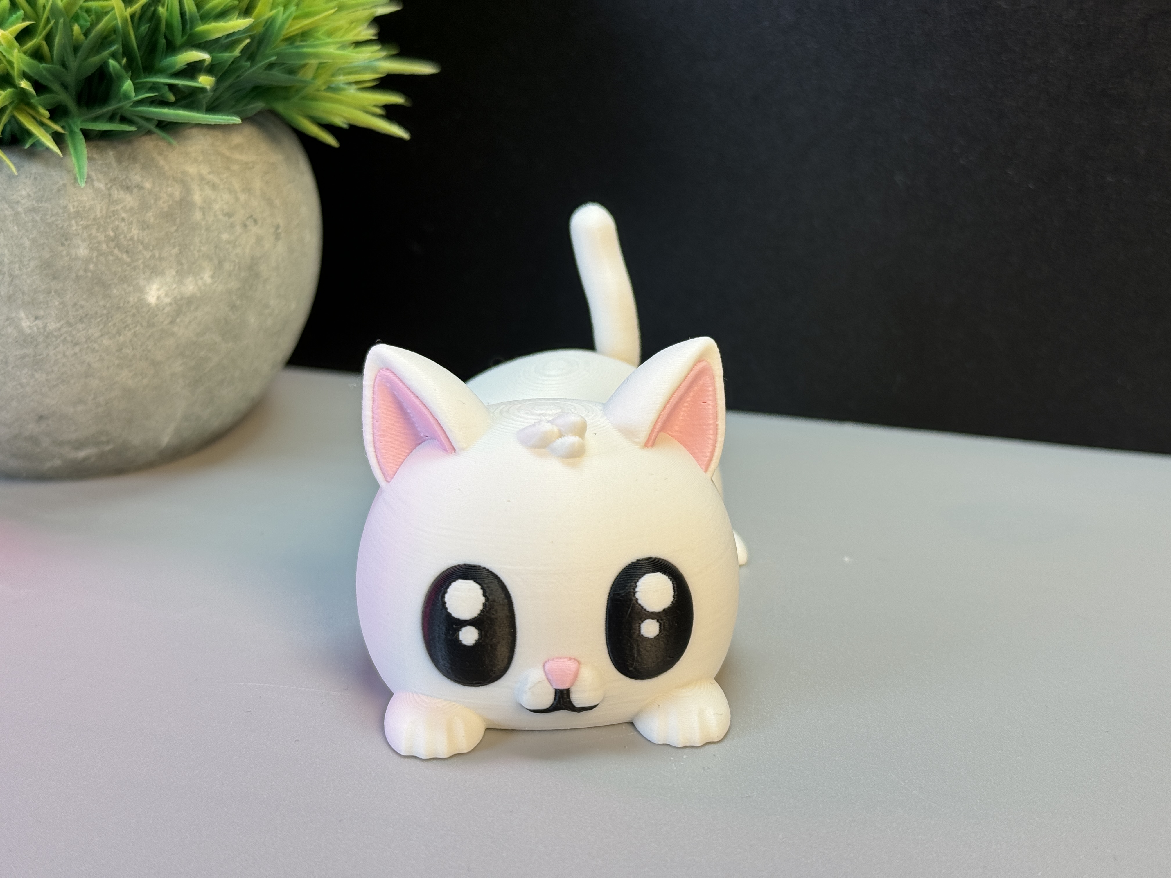 Cute Cat by 3DPrintyi | Download free STL model | Printables.com