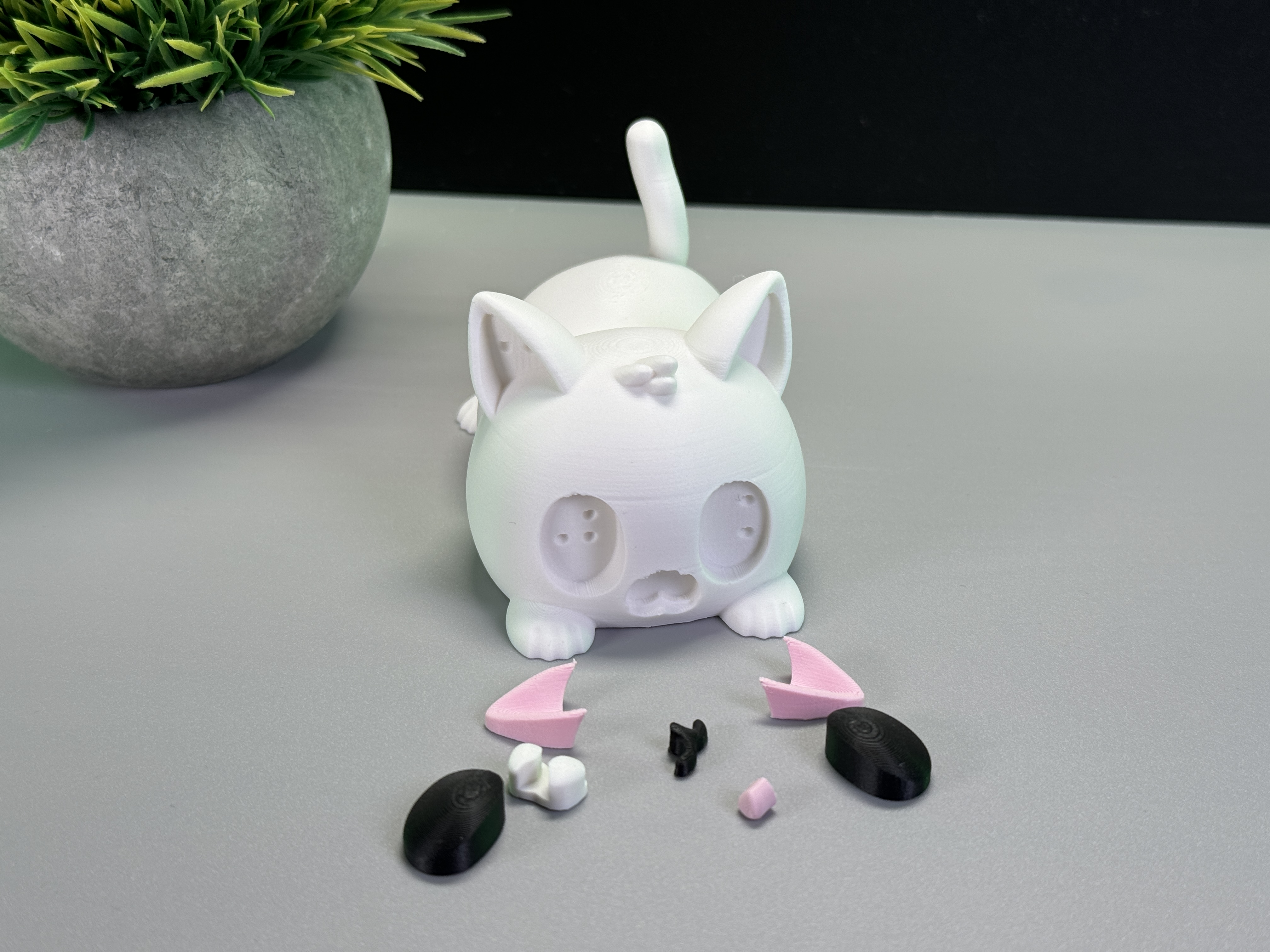 Cute Cat by 3DPrintyi | Download free STL model | Printables.com