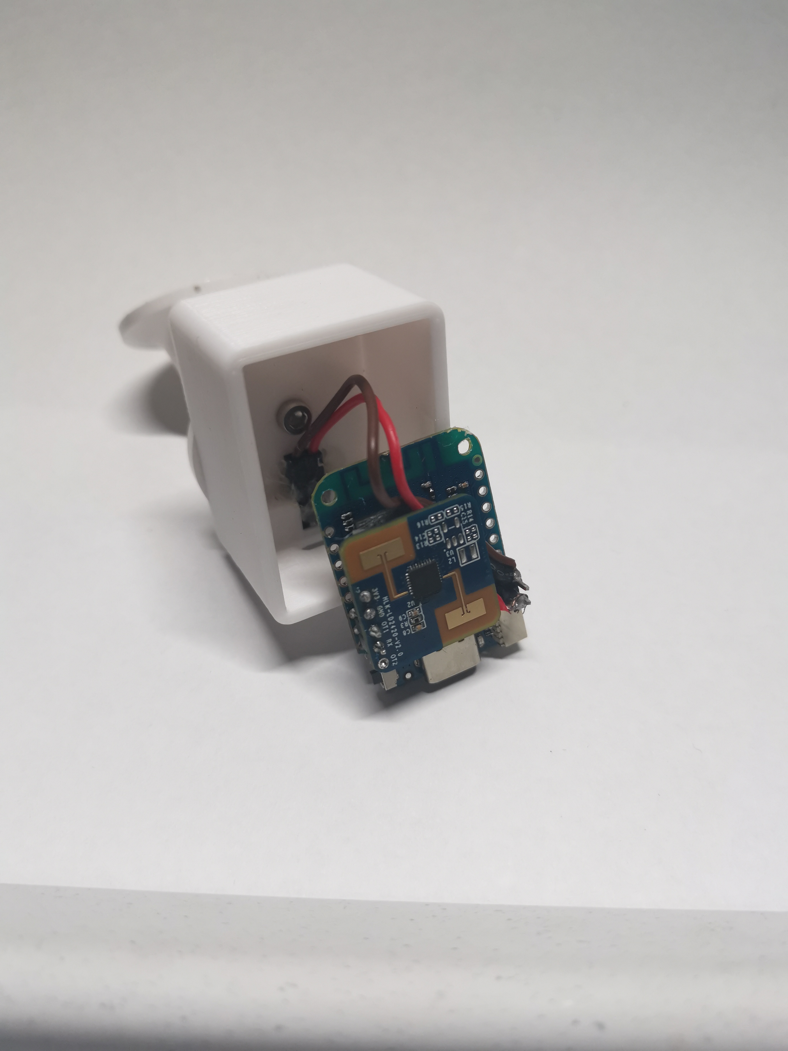 LD2420 Case | ESP8266 D1mini | 24Ghz human body micro motion sensing detection radar sensor von ...