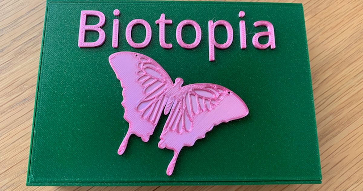 BIOTOPIA BOX No Sleeves version (Update: This box also fits Biotopia 2 edition) by Dion ...