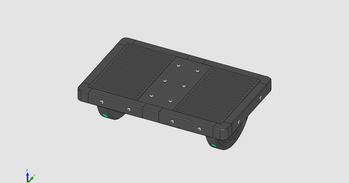 Roller Footrest von Nick | Kostenloses STL-Modell herunterladen ...