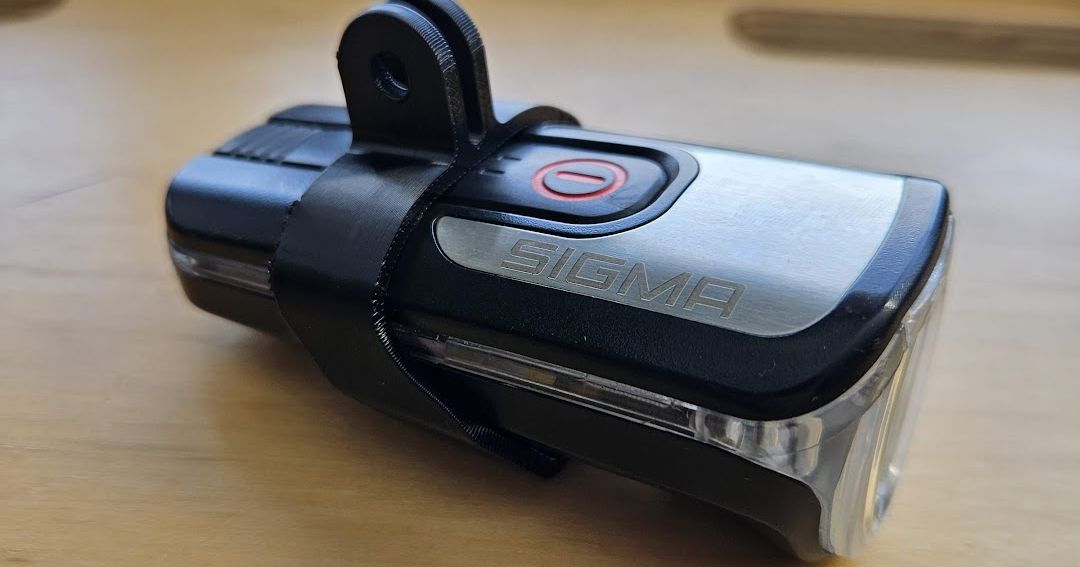 Sigma Aura 80 GoPro Mount by kloto | Download free STL model ...