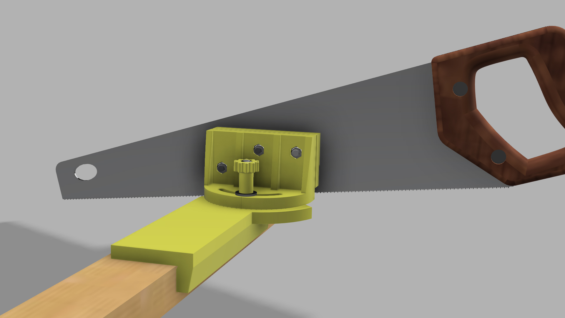 Magnetic Hand Saw Guide by Savvas | Download free STL model ...