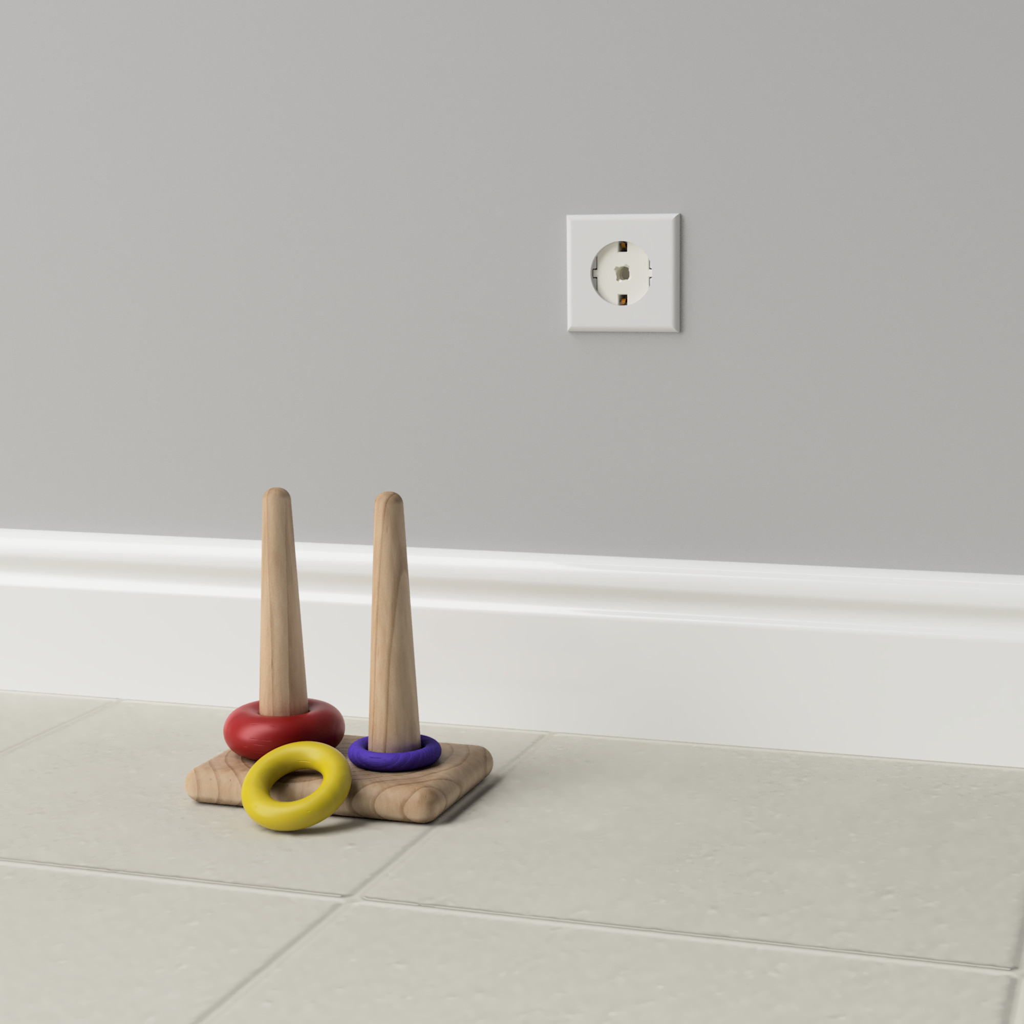 Child proof EU socket/outlet cover by drodfro | Download free STL model ...