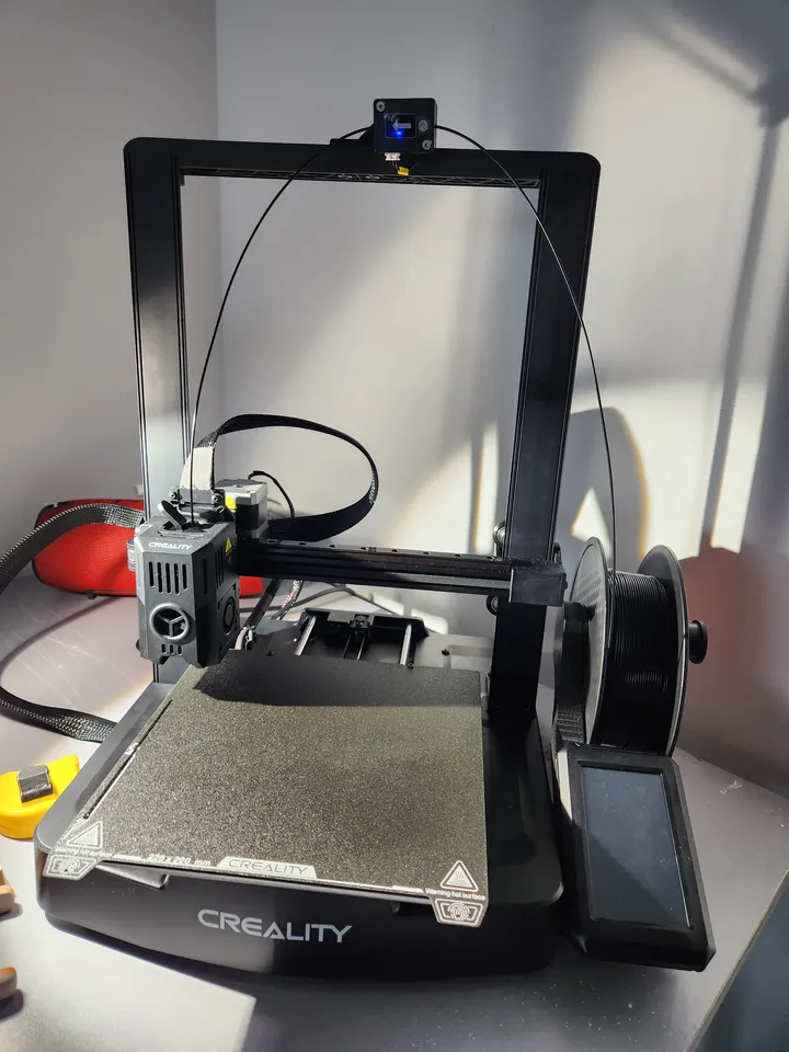 Creality Ender 3 V3 KE Runout Senson Mount for factory location by Aleksandre Chigladze ...