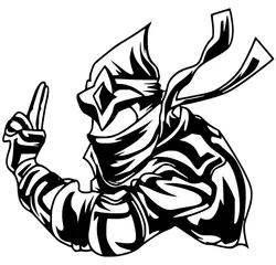 Ninja 2d art by kenny | Download free STL model | Printables.com