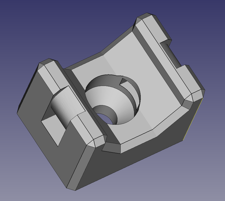 Cable Tie Mount von Xx_xX | Kostenloses STL-Modell herunterladen ...