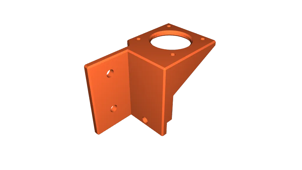 3030 extrusion nema mount by Furkan Basoglu | Download free STL model | Printables.com
