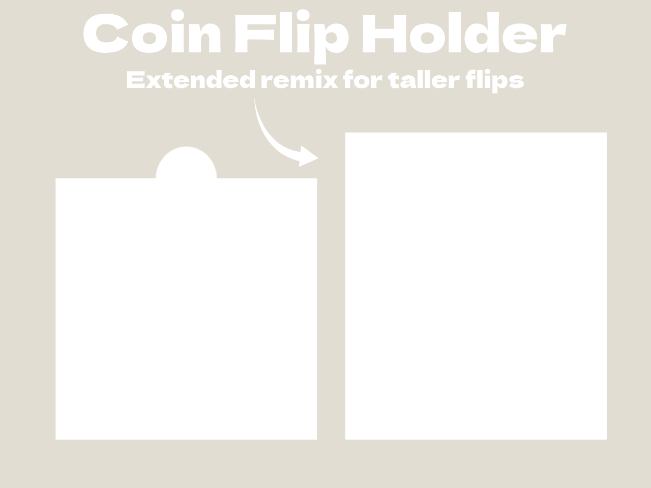 2x2 Coin Flips Holder - Remix by 3DPrintHub | Download free STL model ...