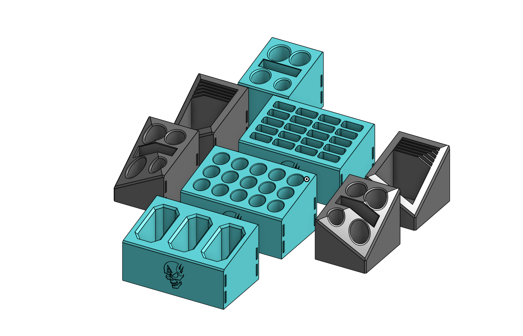 Modular Locksport Organizer by eschlenz | Download free STL model ...