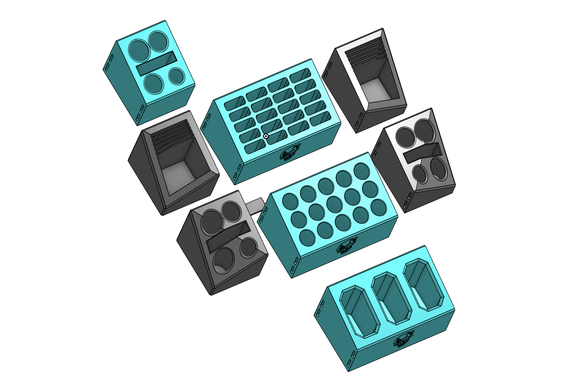 Modular Locksport Organizer by eschlenz | Download free STL model ...