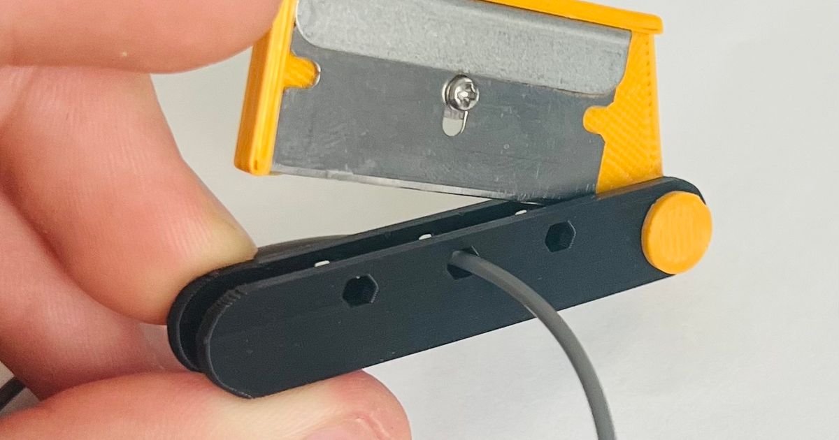 Filament Cutter (no springs) by saulquinn | Download free STL model ...