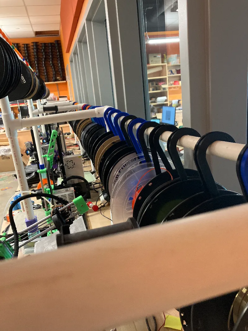 Filament Storage Rack by Leos | Download free STL model | Printables.com