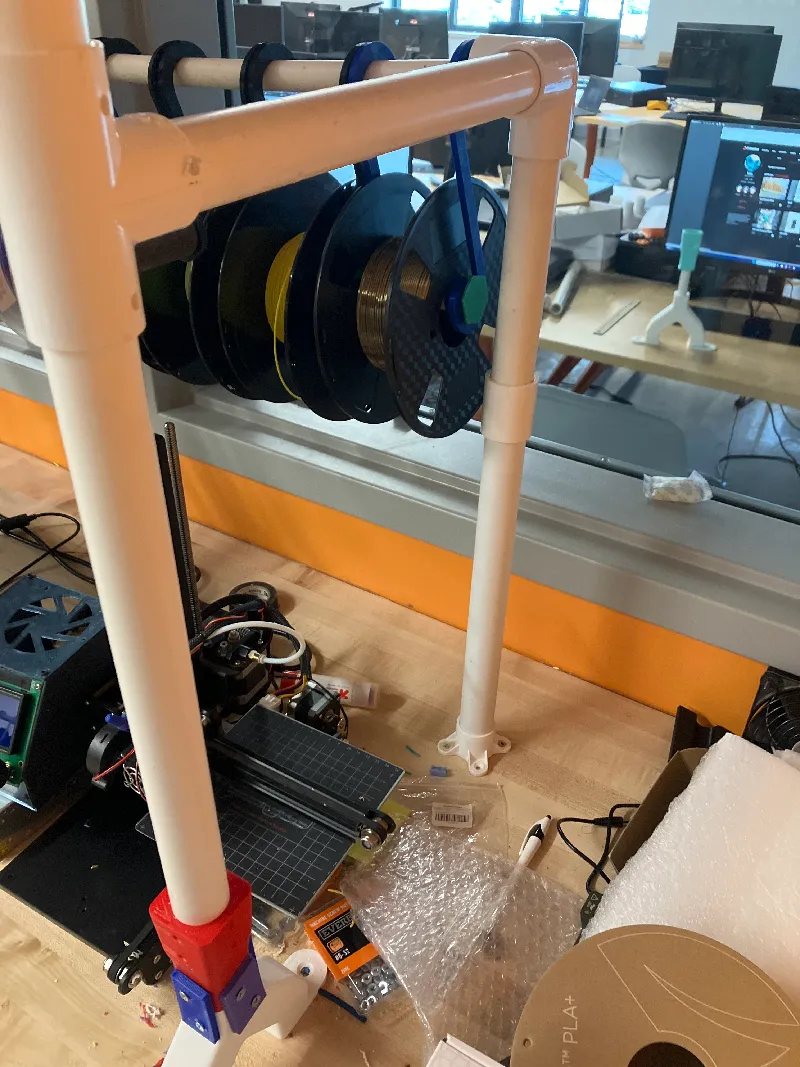 Filament Storage Rack by Leos | Download free STL model | Printables.com