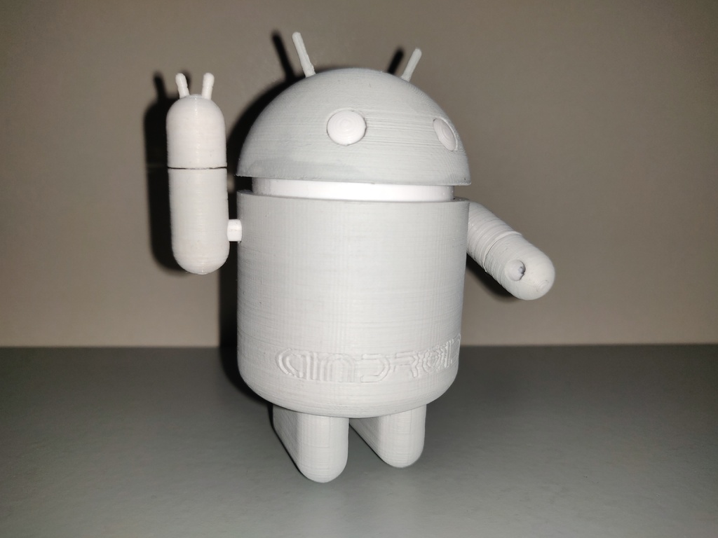 Posable Android Robot remix by Balex | Download free STL model ...